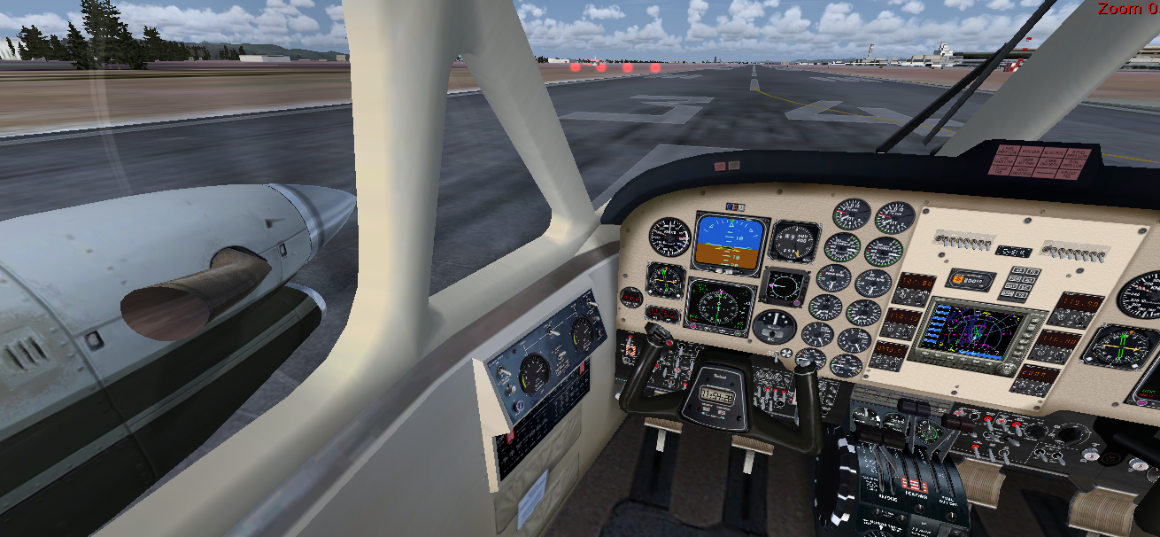 Flight Simulator Meeting Point: Beech King Air 300