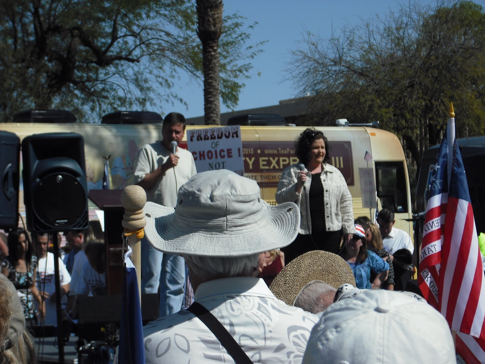 IC Arizona: Tea Party Express rally in Phoenix attracts thousands; JD ...