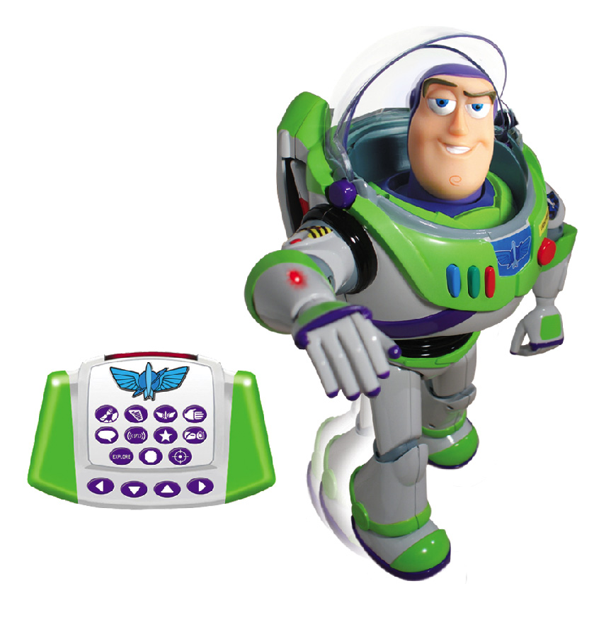 O Mundo da Laurinha: BUZZ LIGHTYEAR U-COMMAND COM CONTROLE REMOTO