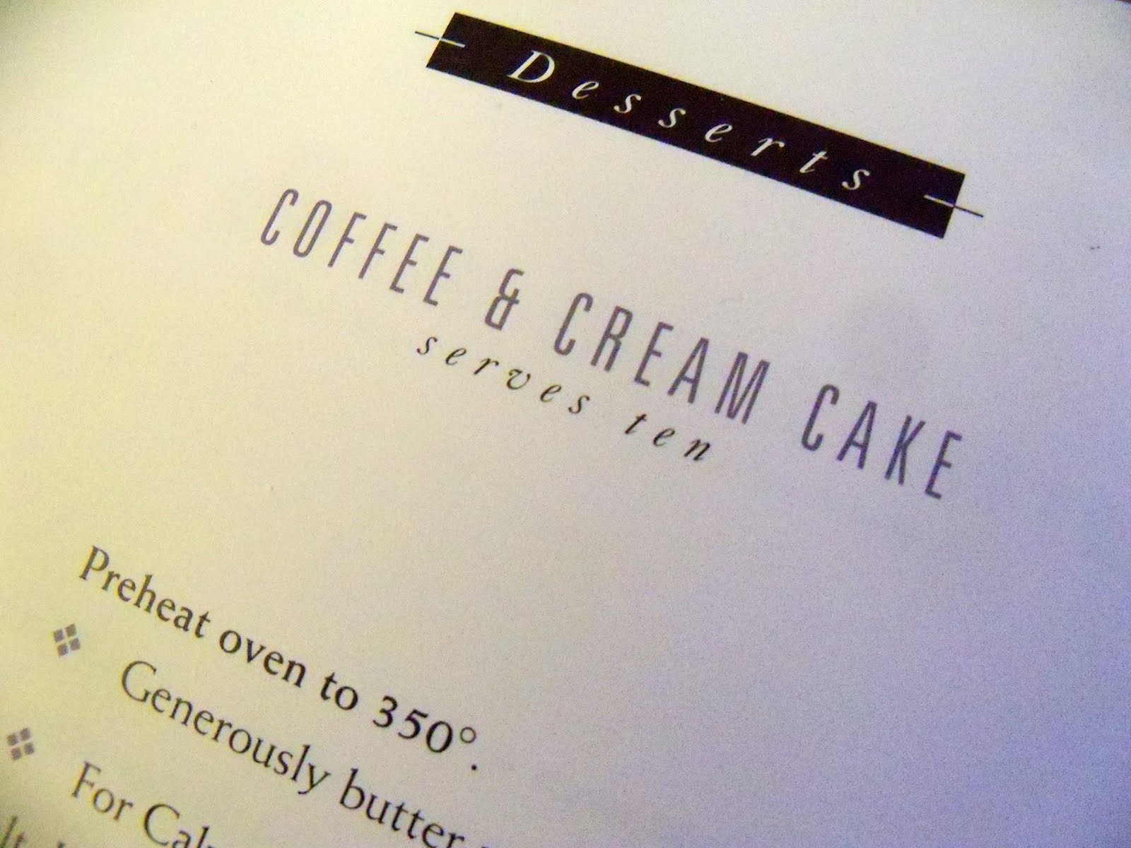 my three sons designs: Coffee & Cream Espresso Cake