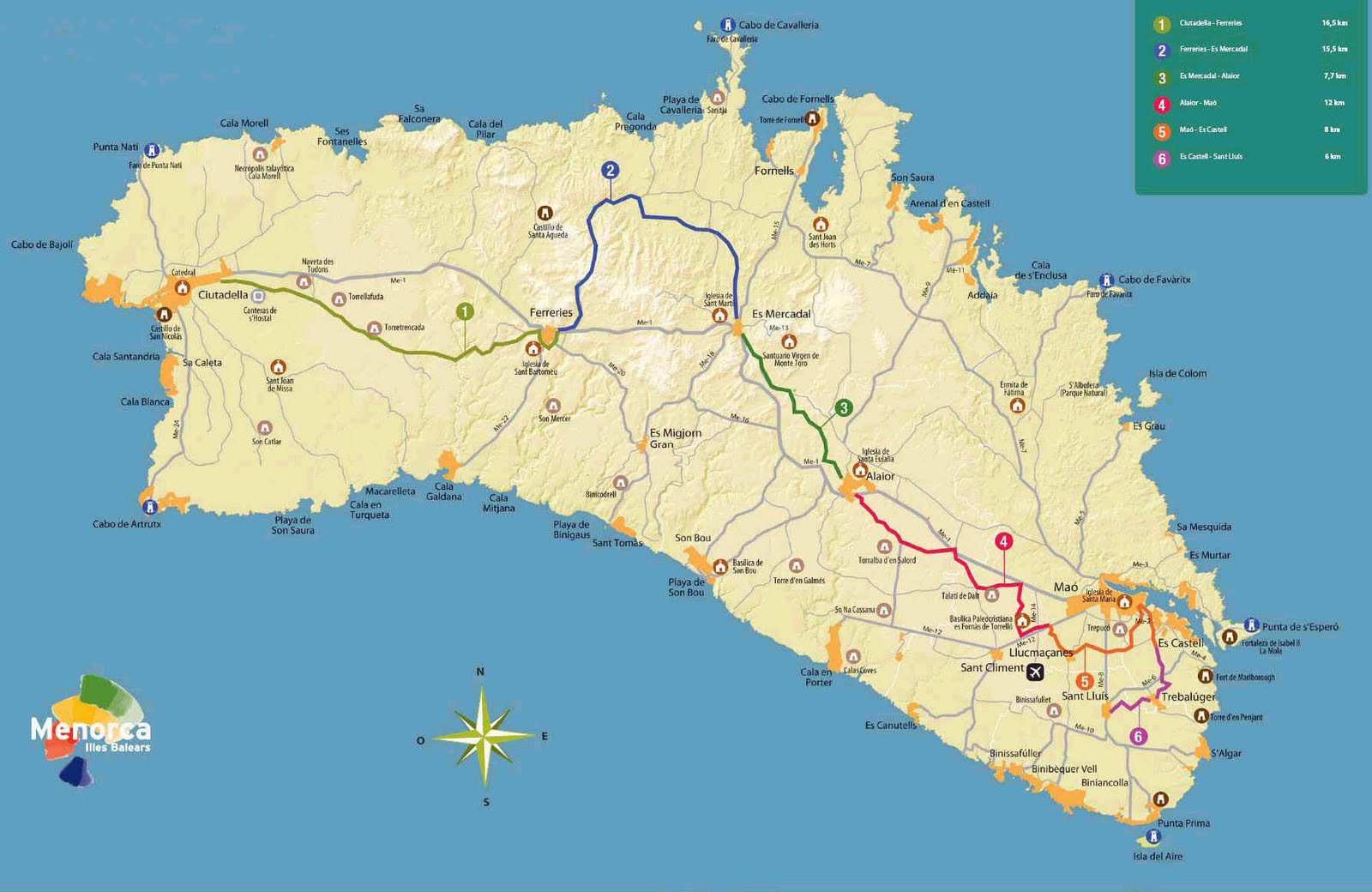 Menorca 2010: Excursions a peu per l'illa