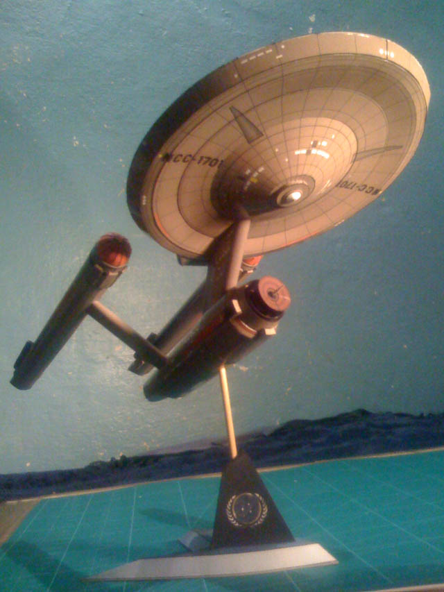 Elso Craft Museo: Papercraft USS Enterprise NCC 1701