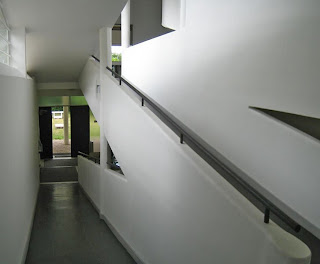 Tanisha Ameen: Images of Villa Savoye (Stairs & Ramp)