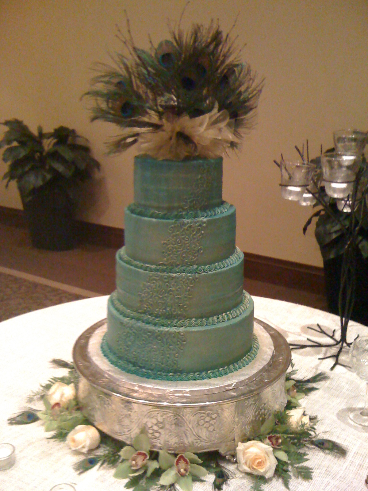 Peacock Cake