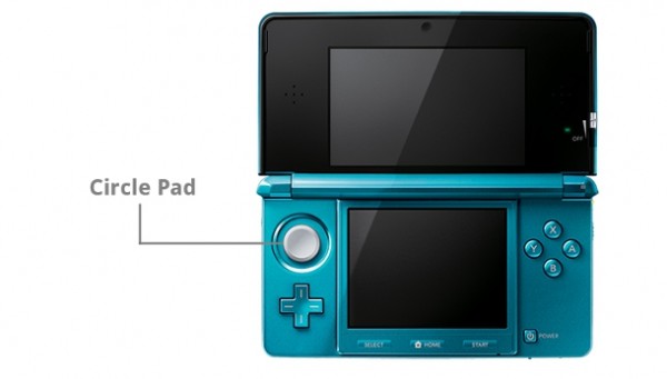 3DS: Slide Pad agora se chama Circle Pad