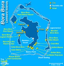 Bora Bora Island: The Maps
