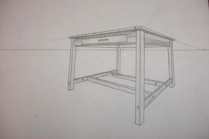 Drawing II Talbot: Three Point Perspective