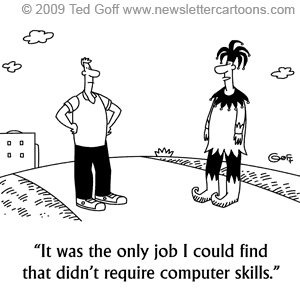 Comic Strips Humour!: A lack of computer skills