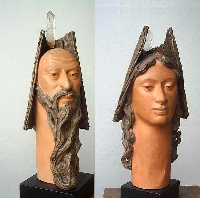 Eduardo Vilela Artes: Escultura em argila