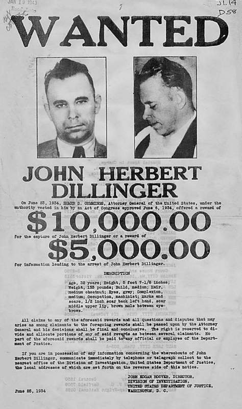 History of the Roaring Twenties: John Dillinger: Public Enemy #1