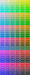 Informatica: CODIGO DE COLOR RGB