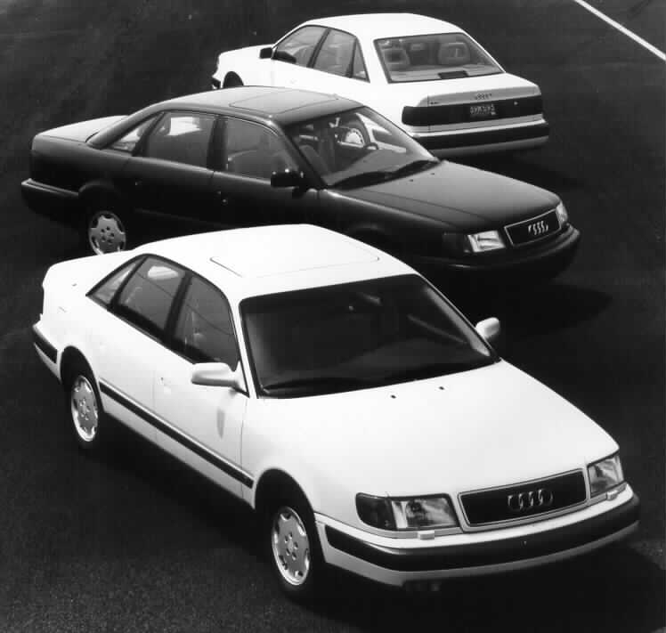 Automotive Ad Builder Blog: 1992 AUDI 100 Model line up History