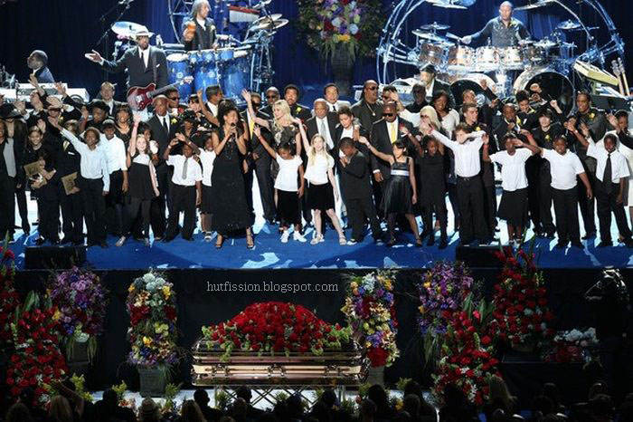 Michael Jackson Funeral [Second Version Photos]