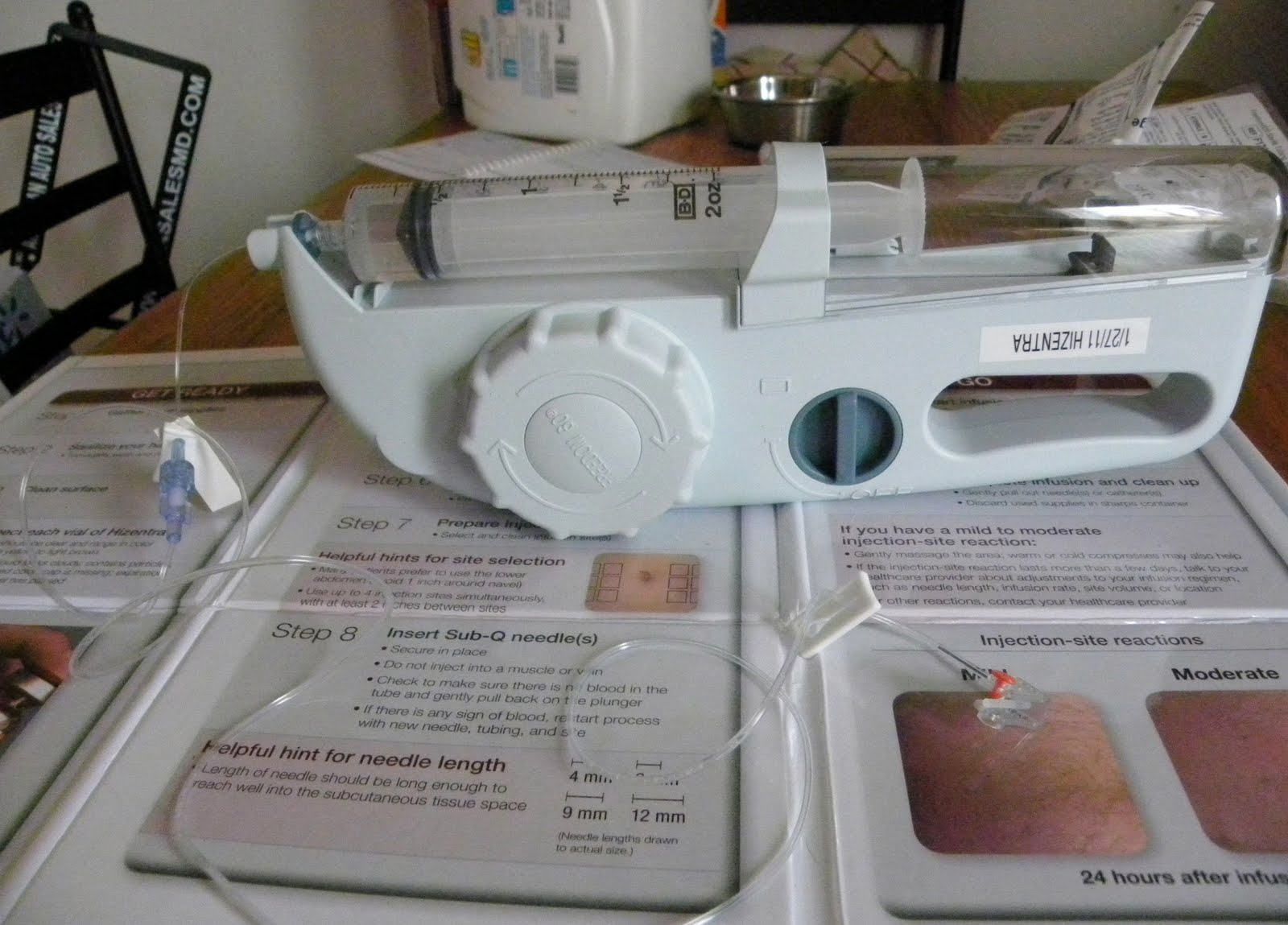 ZRT: First At-Home Infusion