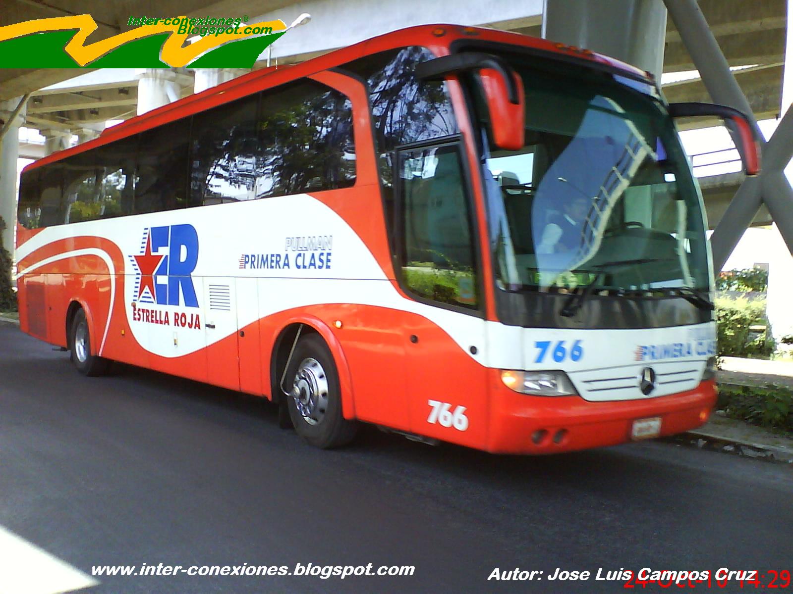 INTER ♦ CONEXIONES: AUTOBUSES MEXICO PUEBLA ESTRELLA ROJA