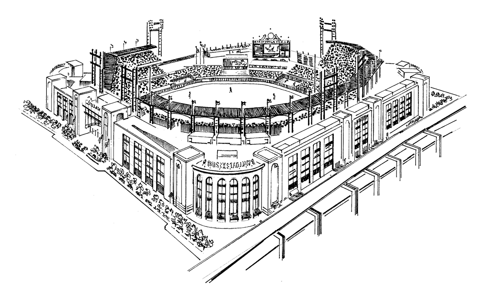 Dodgers Stadium Pages Coloring Pages
