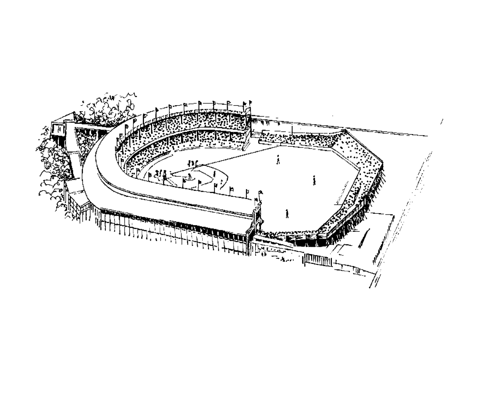 Polo Grounds Measurements