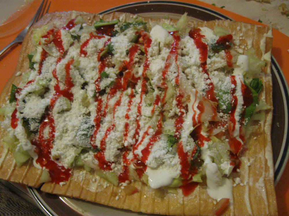 comida sonorense: chalupas sonorenses - chicharrones preparados