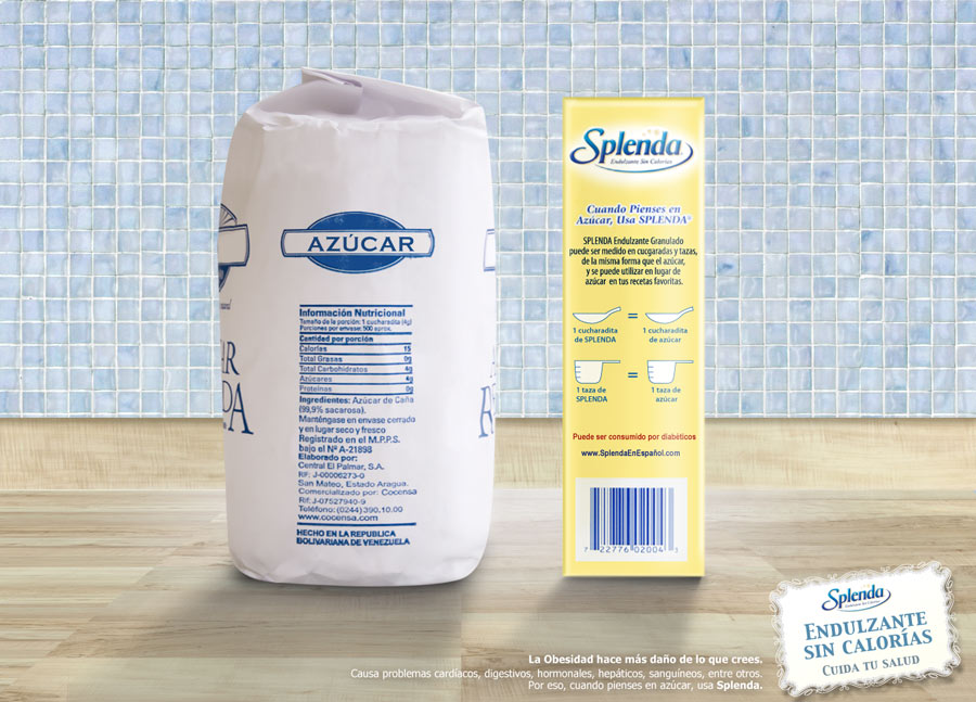 Portafolio: Splenda vs azúcar