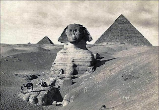 Sphinx..covered with sand | Egypt Panorama