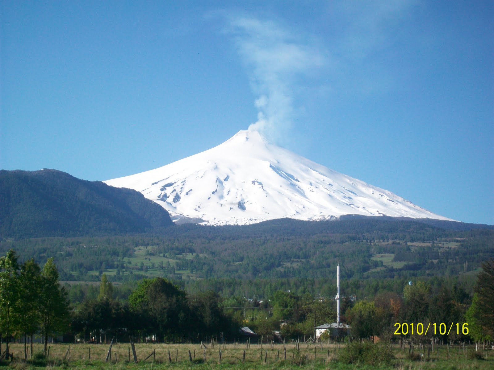 The Service Expeditions: Pucon, Patagonia Chile on the slopes of ...