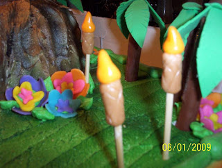 Sandy's Sweet Cakes: Tiki/Luau Cake