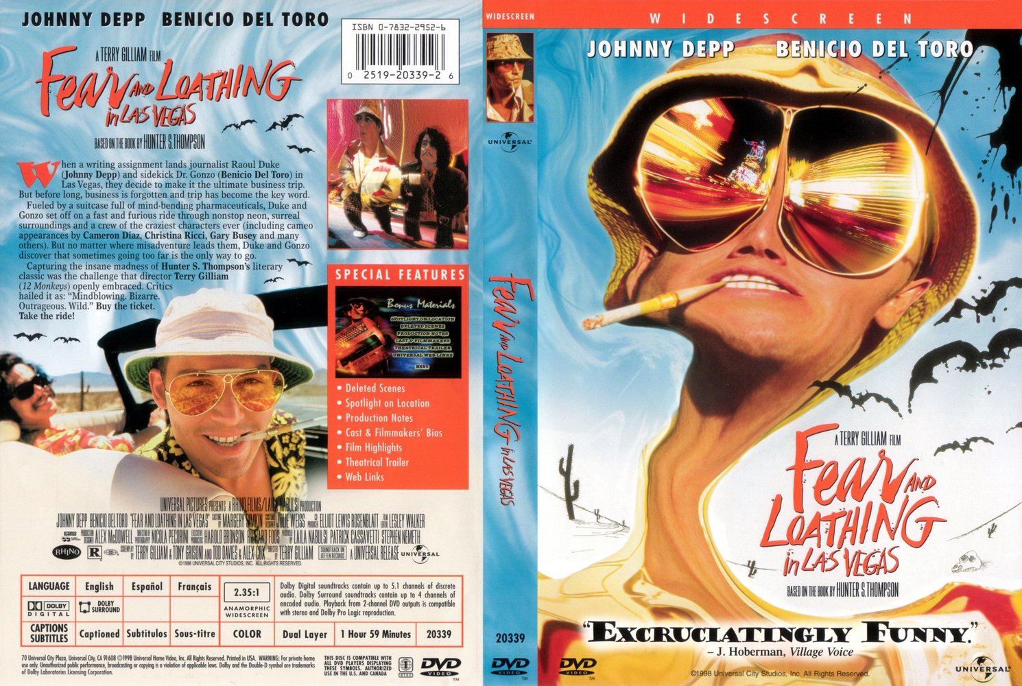 World Capas: Fear And Loathing In Las Vegas (Medo E Delirio)