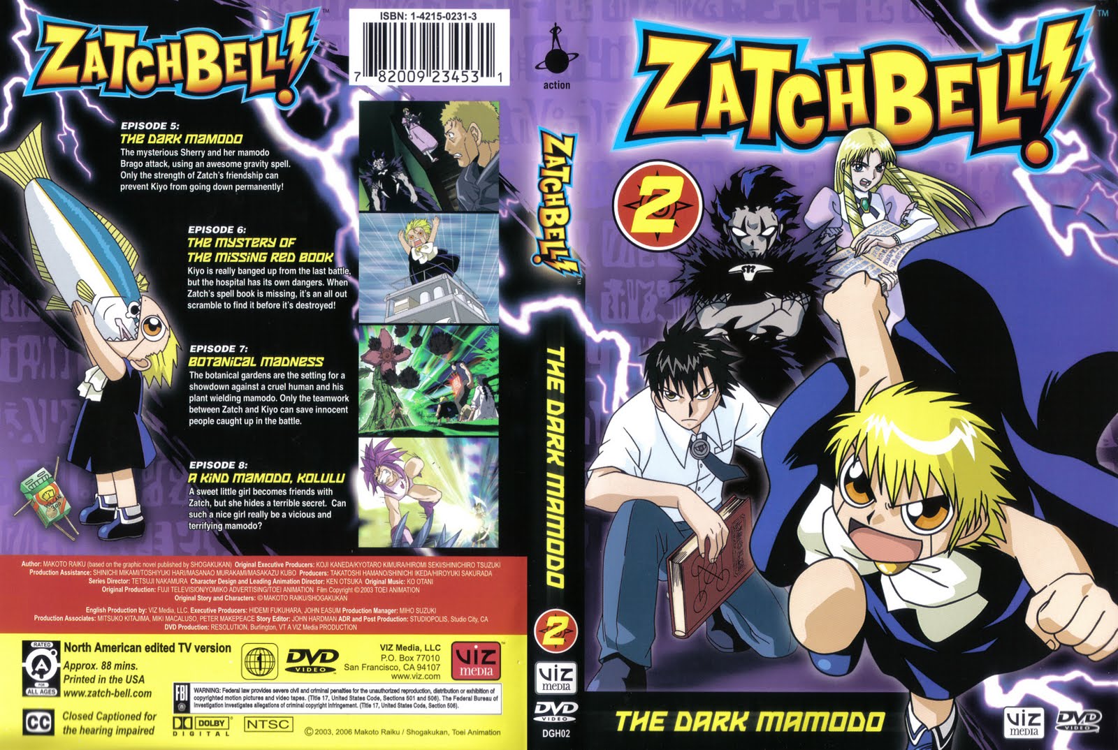 World Capas: Zatch Bell - Primeira Temporada