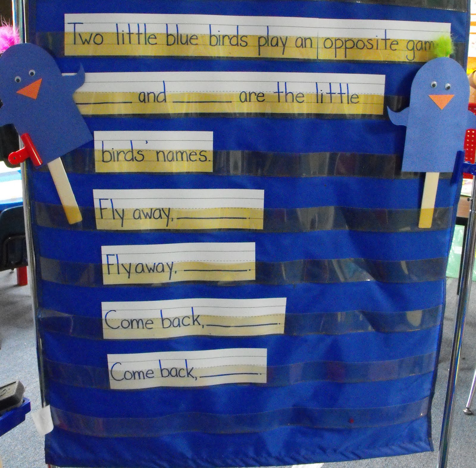 Miss Ahrens' Class: Opposite Birds