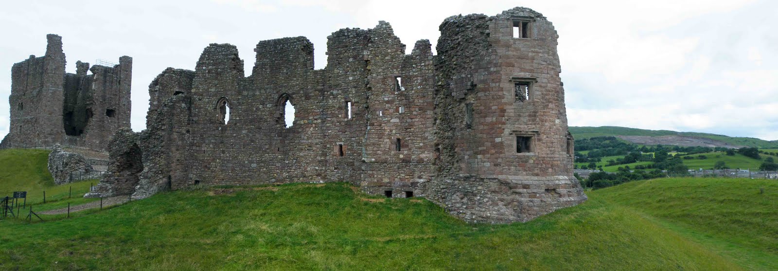 The castles, towers and fortified buildings of Cumbria: Brough Castle ...