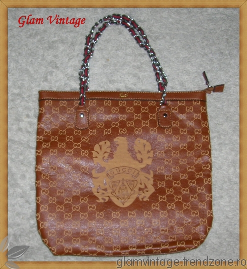 Glam Vintage: Geanta GUCCI Originala