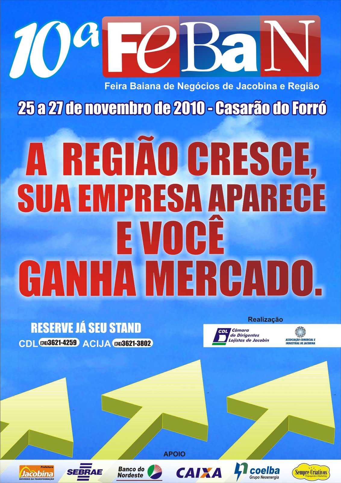Paixão pela perfeição: cartaz FEBAN