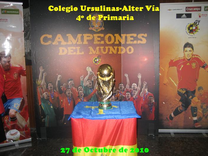 Nuestra andadura en Primaria: Llegó "La Copa" al cole.