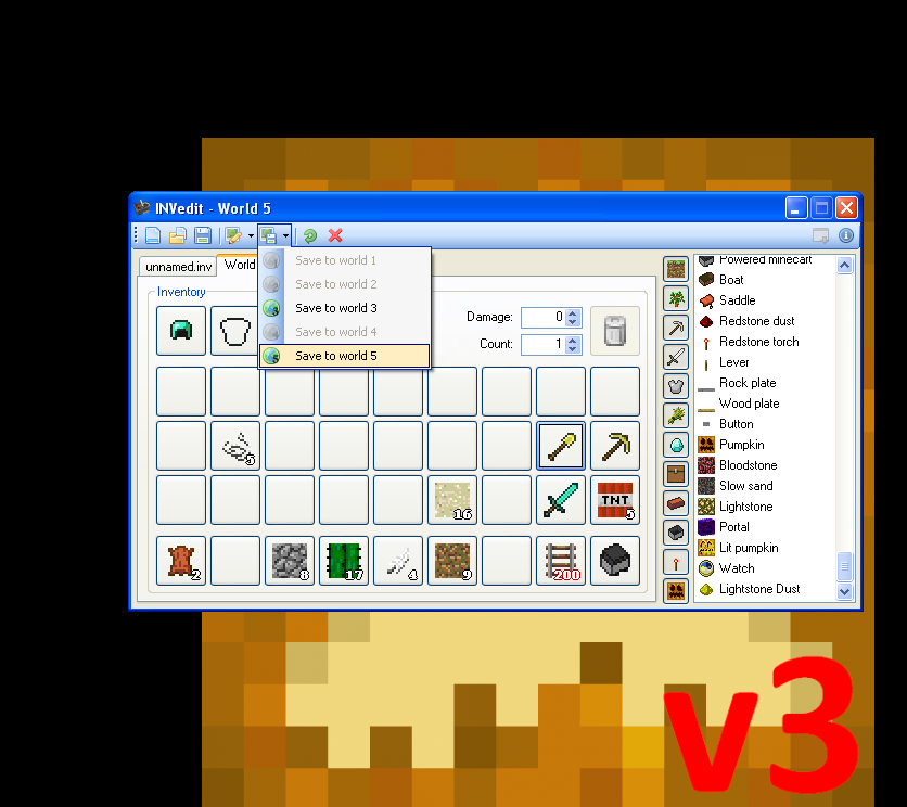 MC Tutorials: Inventory Editor