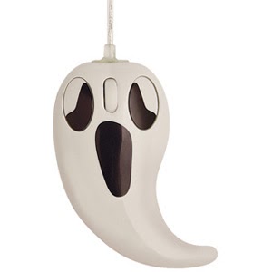 Toxiferous Designs: Fish and Ghost Computer Mouse by Pat Says Now