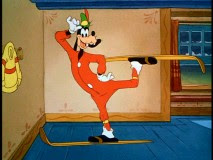The woods are lovely, dark, and deep: Goofy Learns to Ski
