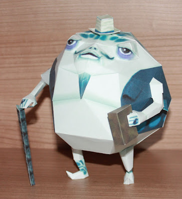 Hyrule Papercraft: Toto