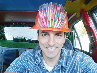 Pen Guy Hard Hat 2.0 – Pen Guy Art | Mercedes Pens Art Car by Costas ...