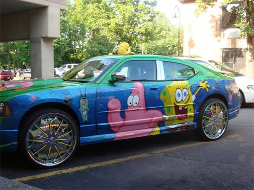 10 Insane SpongeBob Art Cars - Insanity Intervention in the House | Top ...