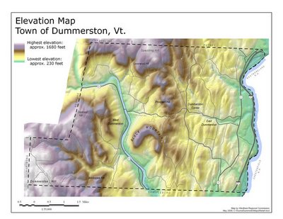 mcslater: Hypsometric Map
