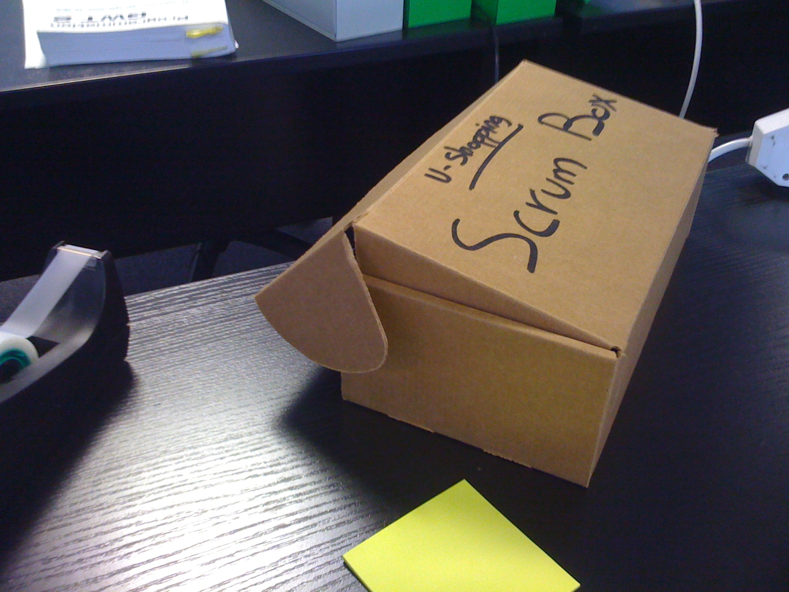 Un Chti café: Scrum Box : la caisse à outil d'un projet Scrum