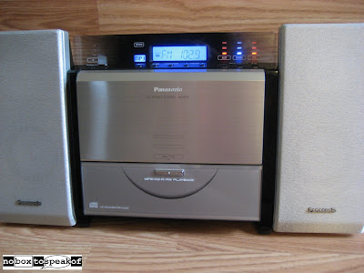 noboxtospeakof ( no box to speak of ): Panasonic Executive CD Stereo ...