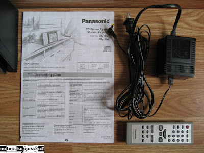 noboxtospeakof ( no box to speak of ): Panasonic Executive CD Stereo ...