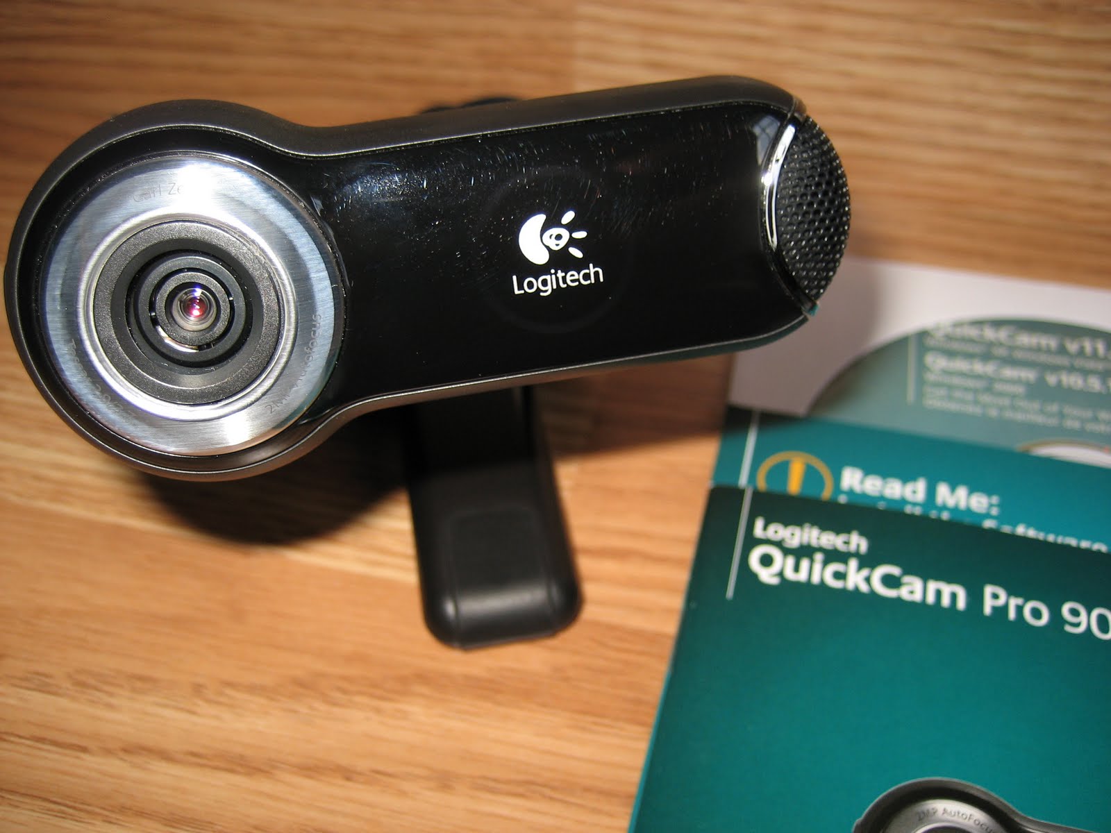 noboxtospeakof ( no box to speak of ): Logitech QuickCam Pro 9000 ...