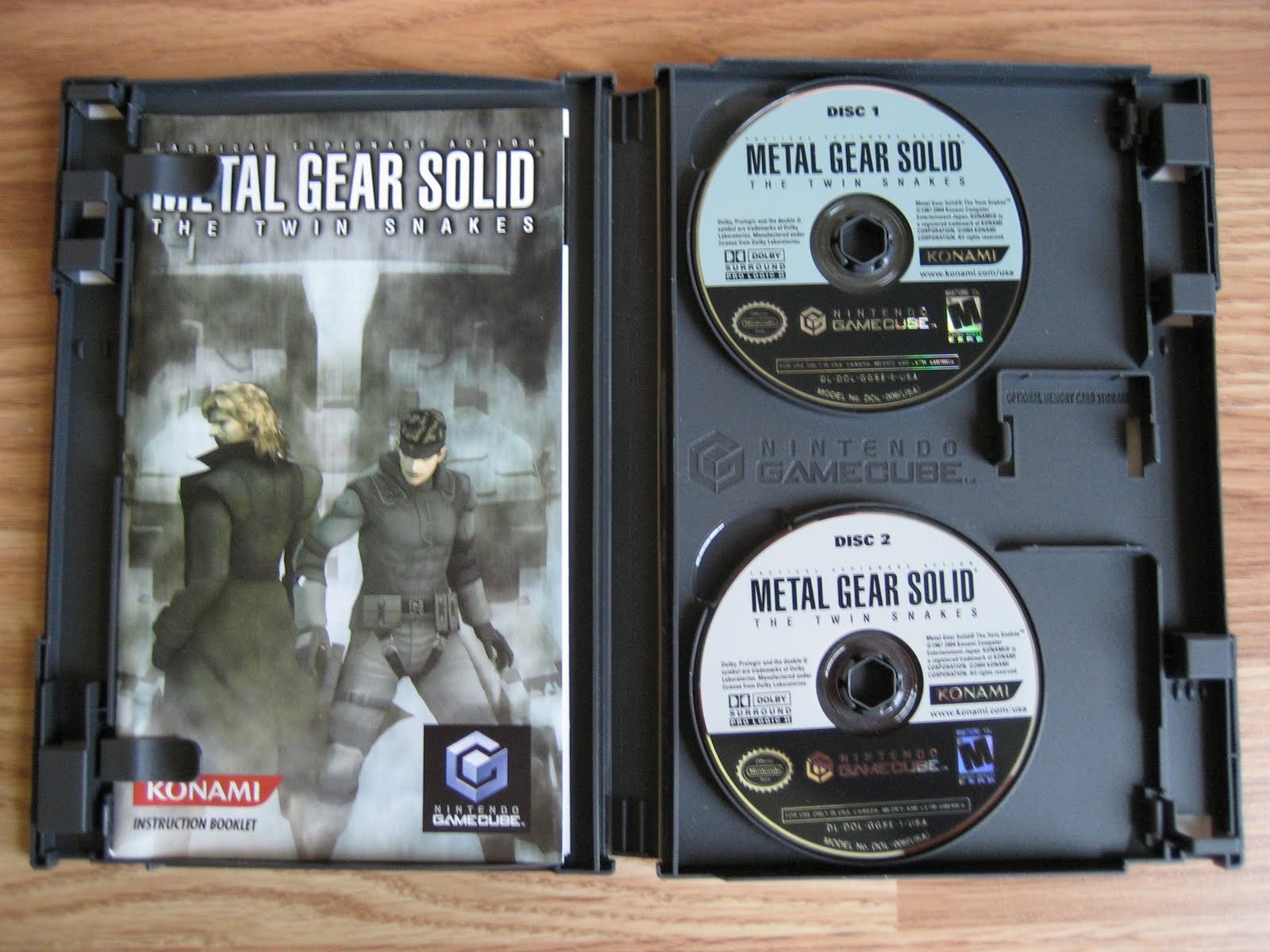 noboxtospeakof ( no box to speak of ): Wii GC Metal Gear Solid - Twin ...