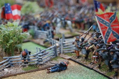 Glorious Little Soldiers: 40mm ACW Game at Derby.