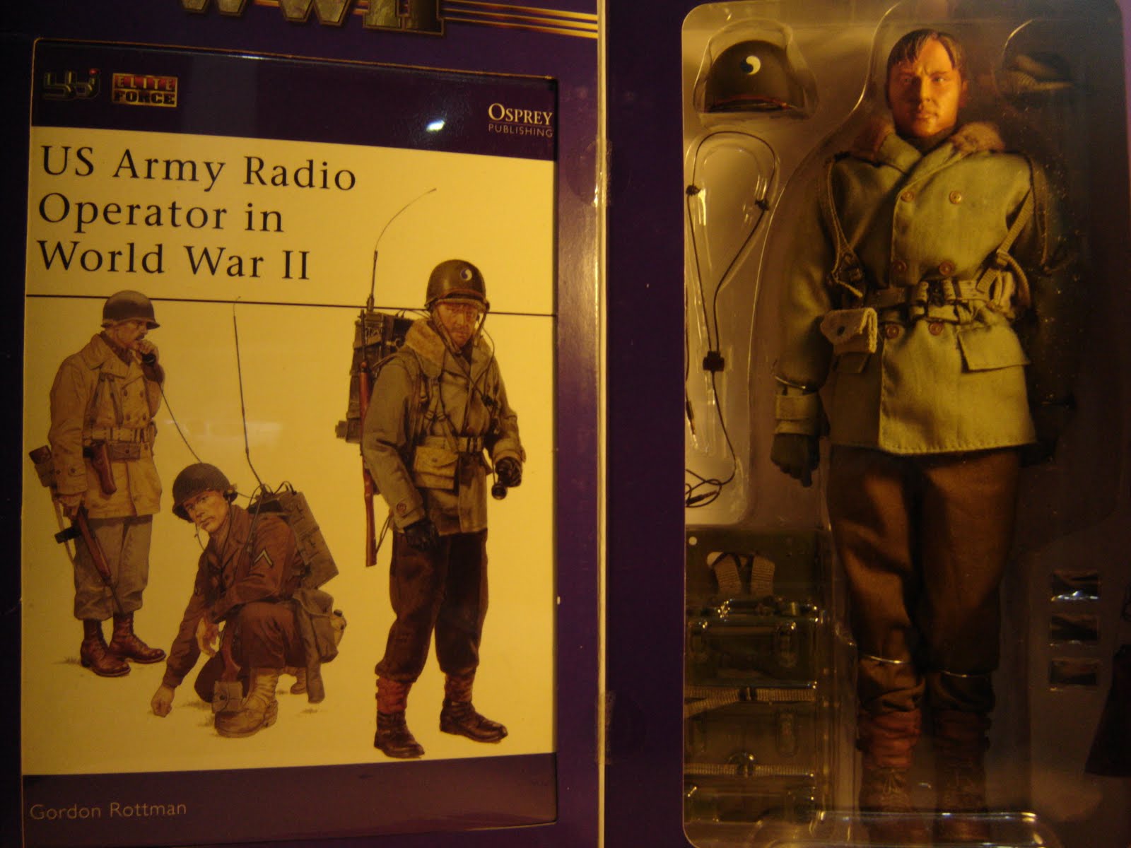 "Military Toys Zone": US ARMY RADIO OPERATOR IN WWII