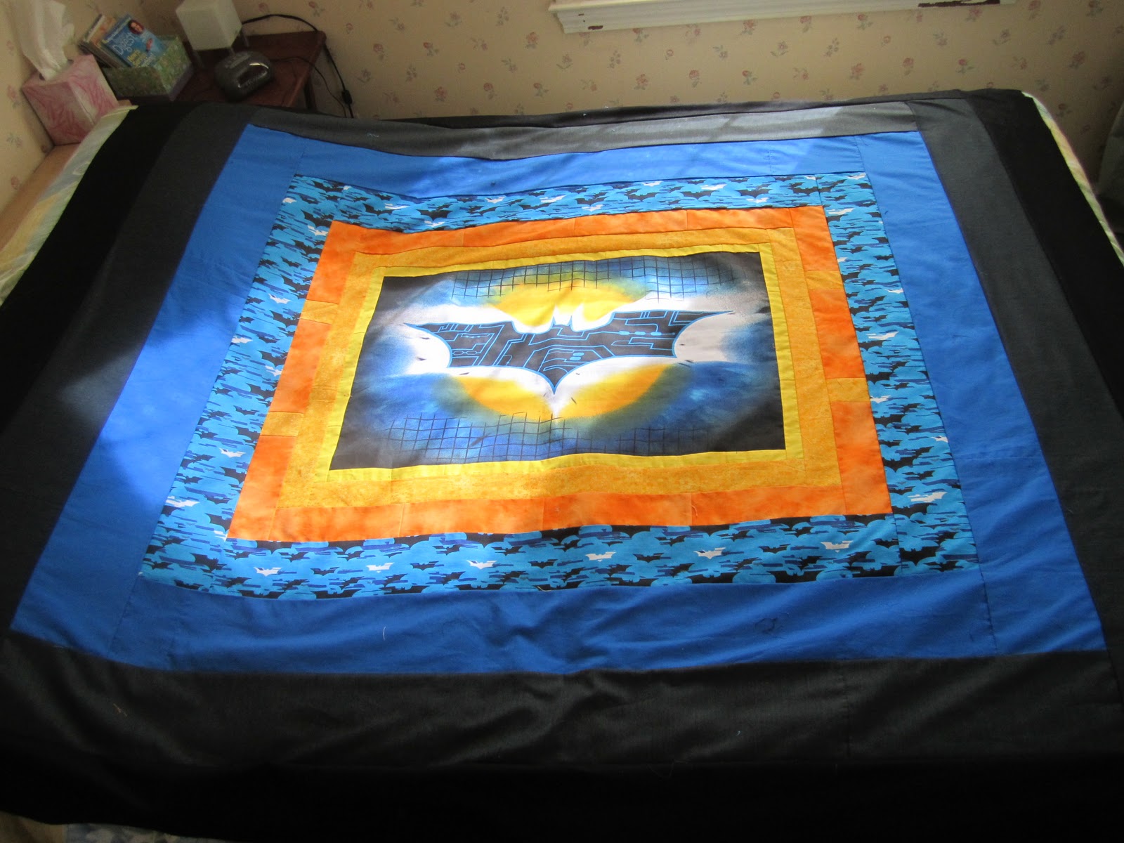 NorthernNorthAmerican Bears: Dave's Batman Quilt