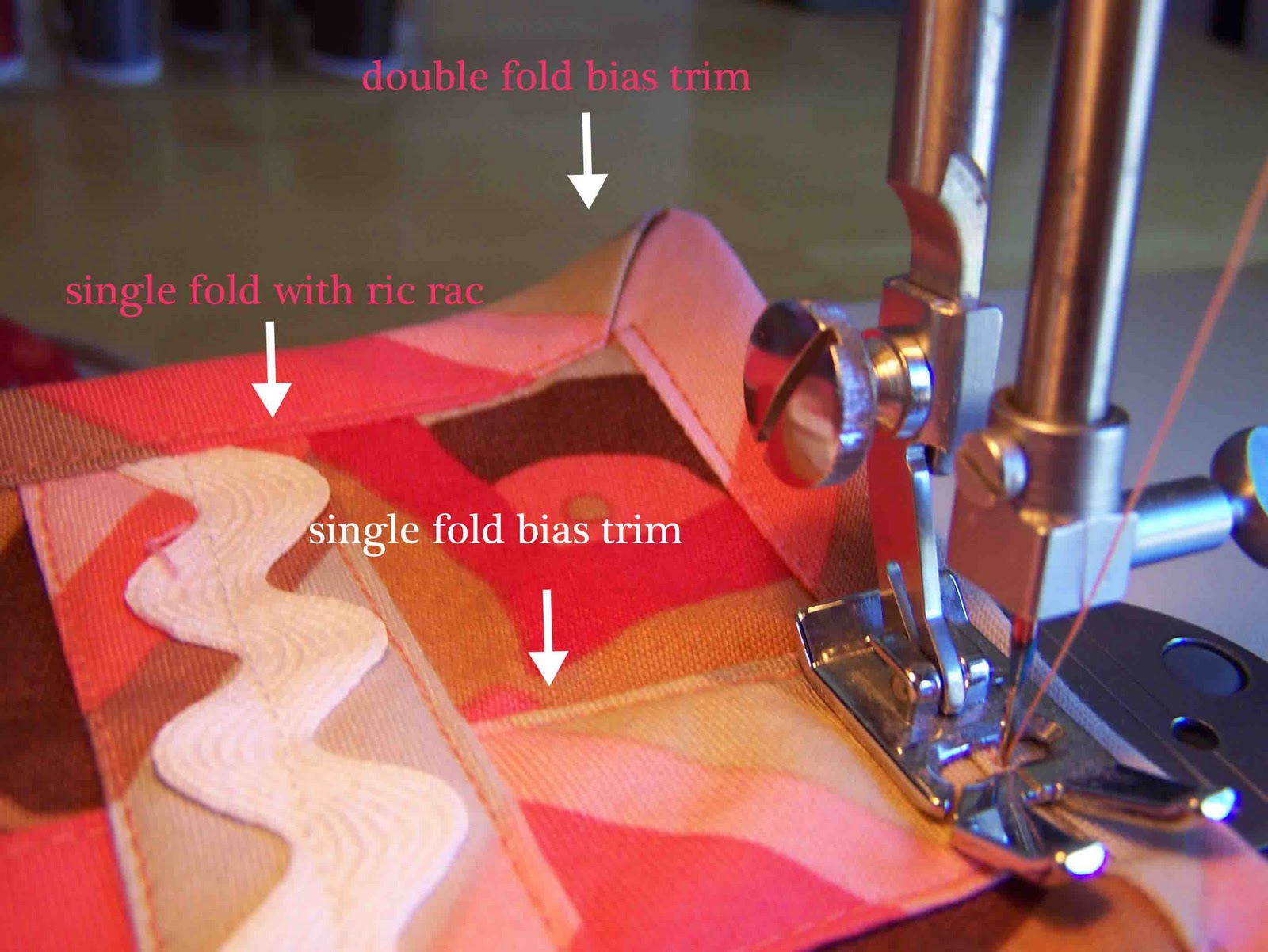 Pickup Some Creativity: Sewing 101 with Caroline, Using Bias Trim