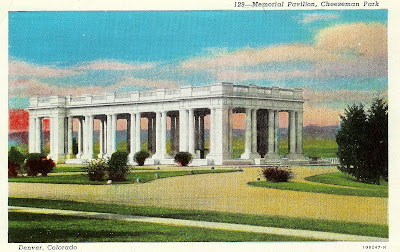 Writerquake: Old Postcard Wednesday--Cheesman Park Memorial Pavilion ...